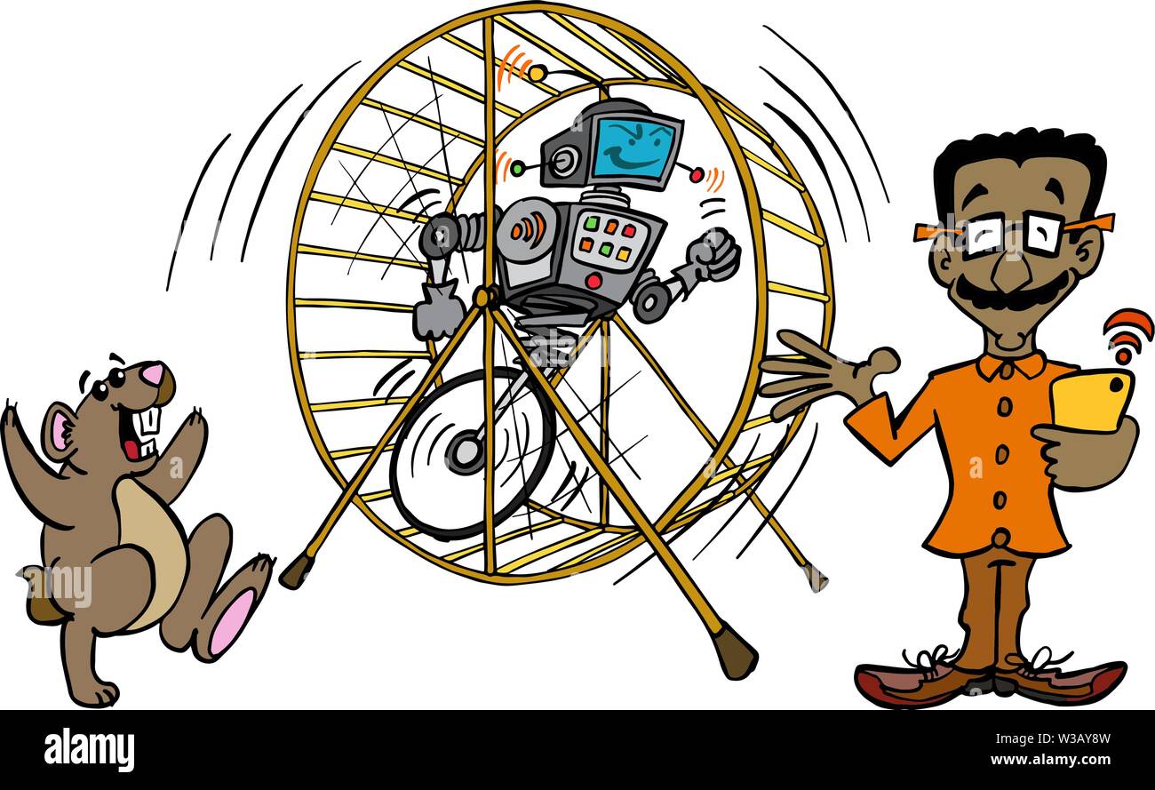 Hamster cage isolated Cut Out Stock Images & Pictures - Alamy