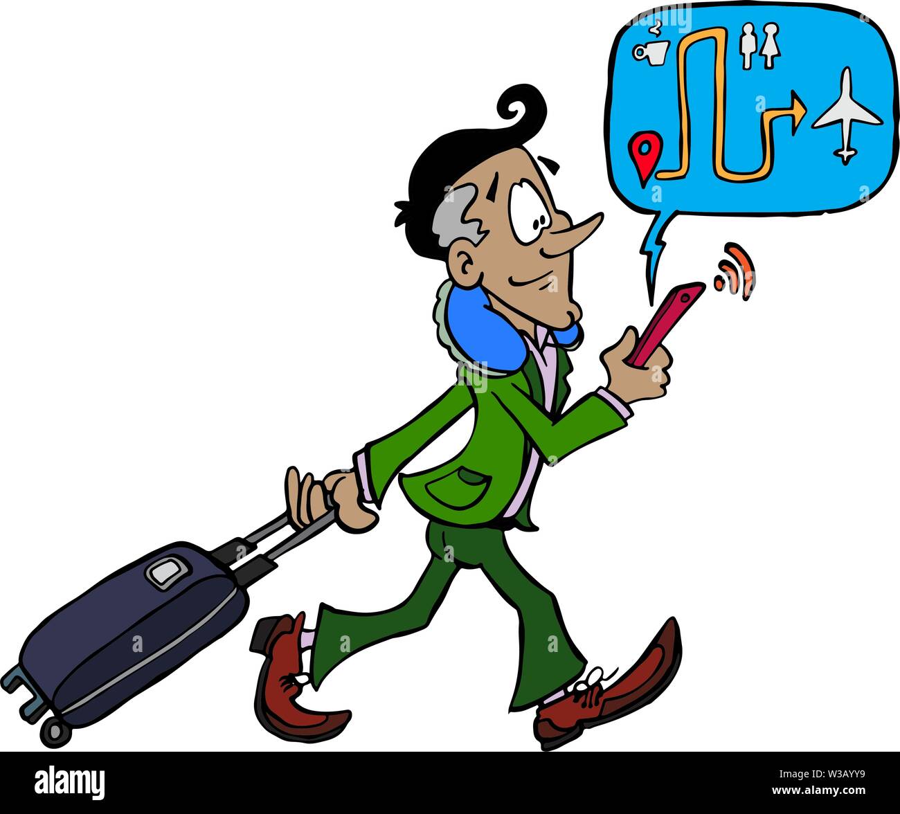 Finding the way Cut Out Stock Images & Pictures - Alamy