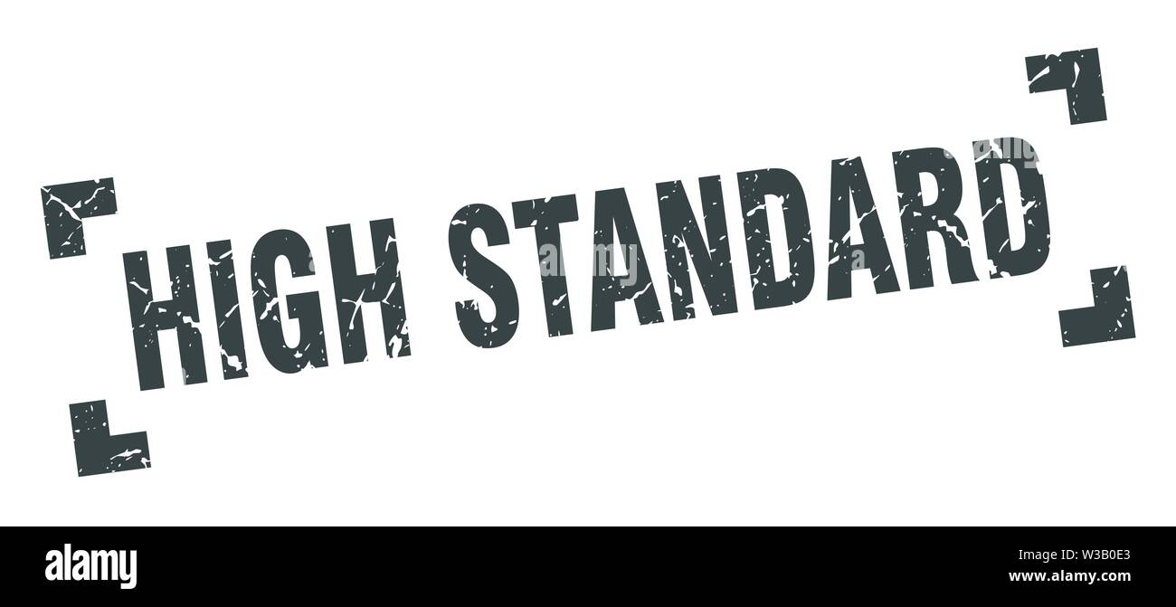 High standard stamp Black and White Stock Photos & Images - Alamy