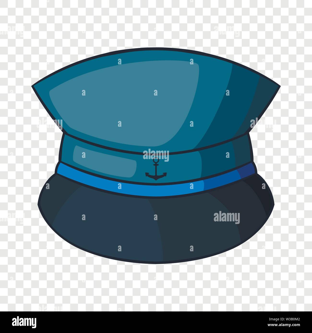 Captain hat icon, cartoon style Stock Vector Image & Art - Alamy