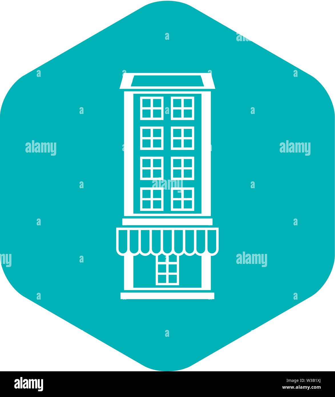 Shop icon, simple style Stock Vector Image & Art - Alamy