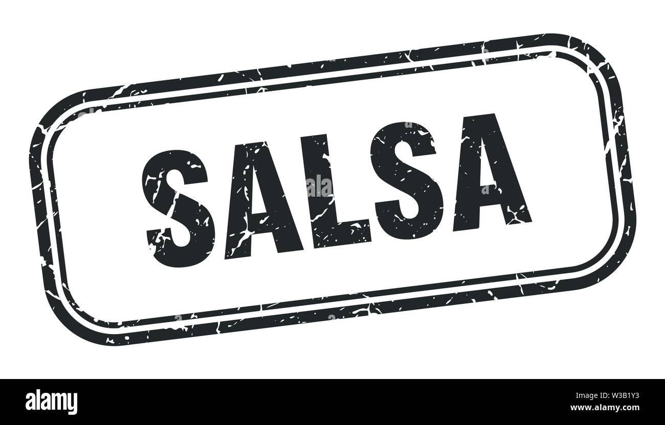 salsa stamp. salsa square grunge sign. salsa Stock Vector Image & Art ...