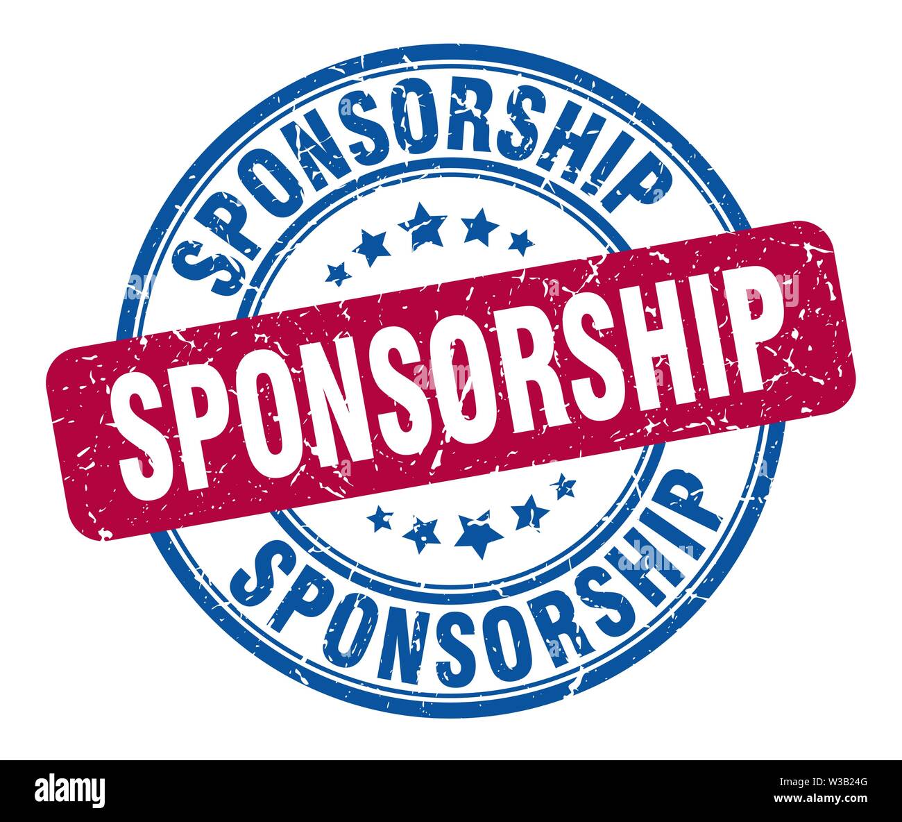 sponsorship stamp. sponsorship round grunge sign. sponsorship Stock ...