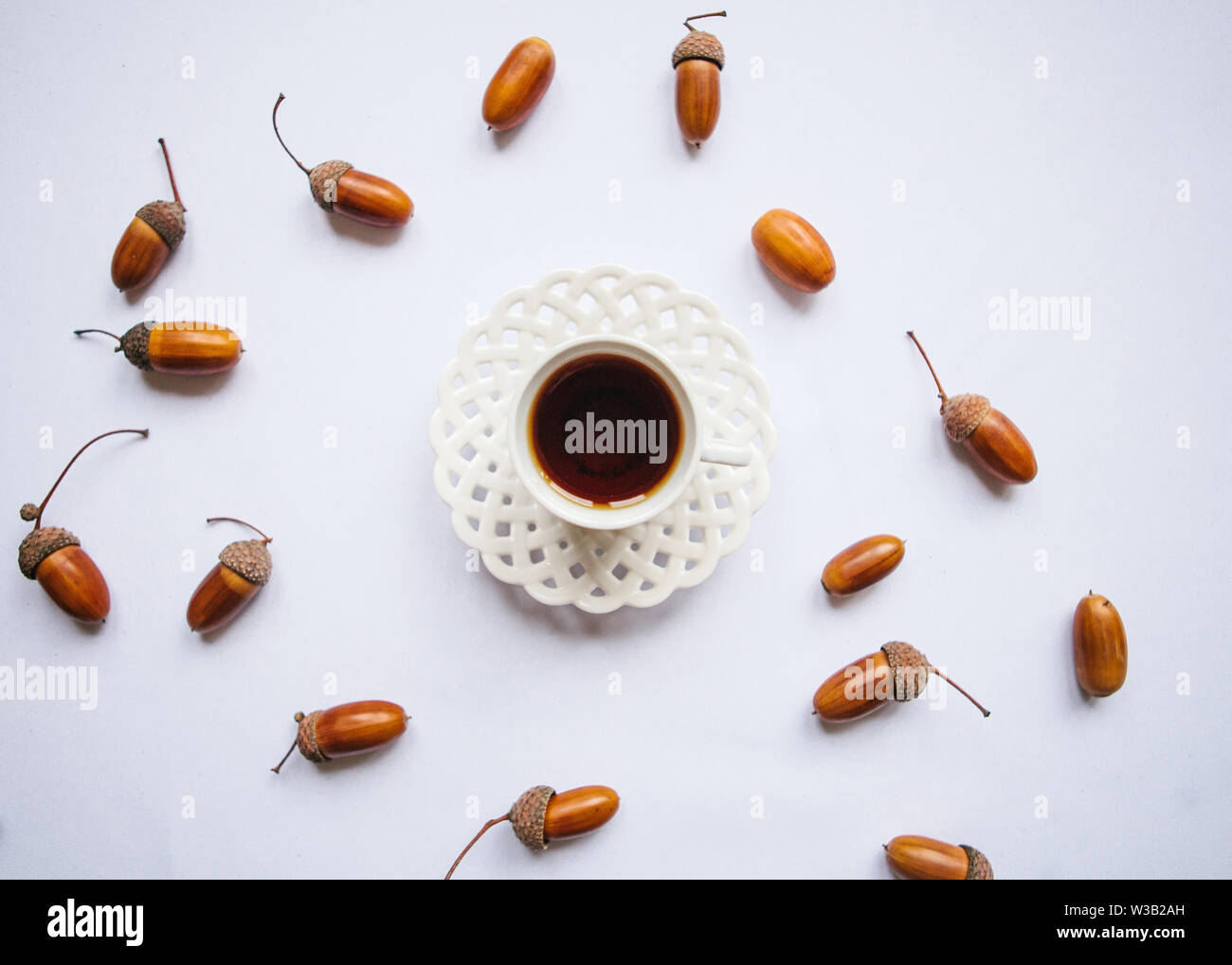 Beautiful autumn composition acorns hi-res stock photography and images ...