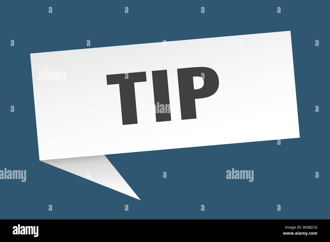 tip speech bubble. tip sign. tip banner Stock Vector Image & Art - Alamy