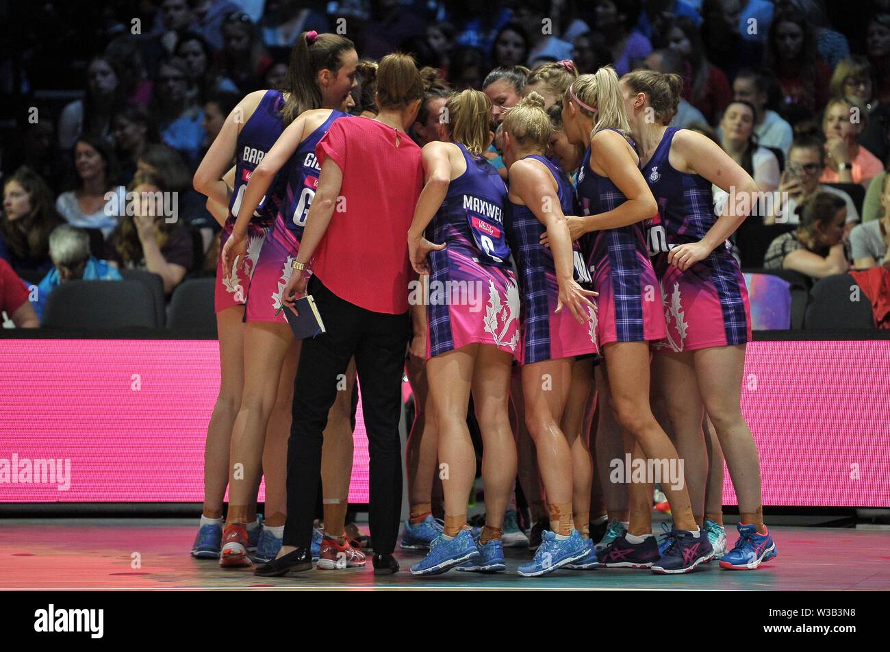 Womens netball team hi-res stock photography and images - Alamy