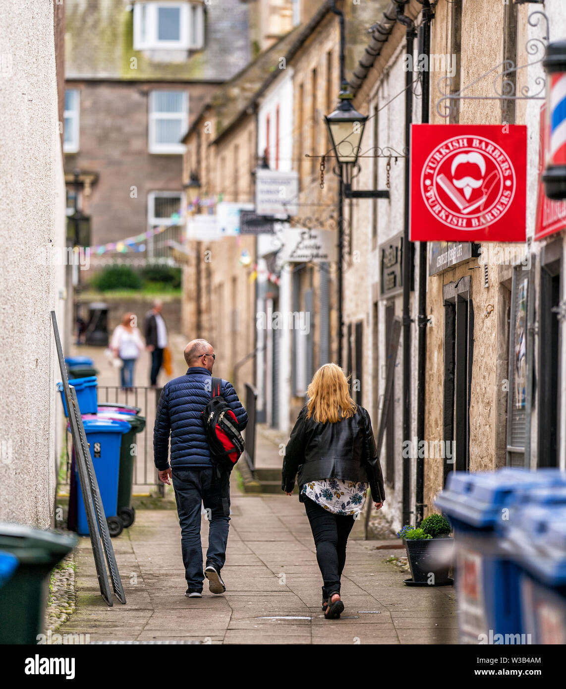 Shopping street in elgin hi-res stock photography and images - Alamy