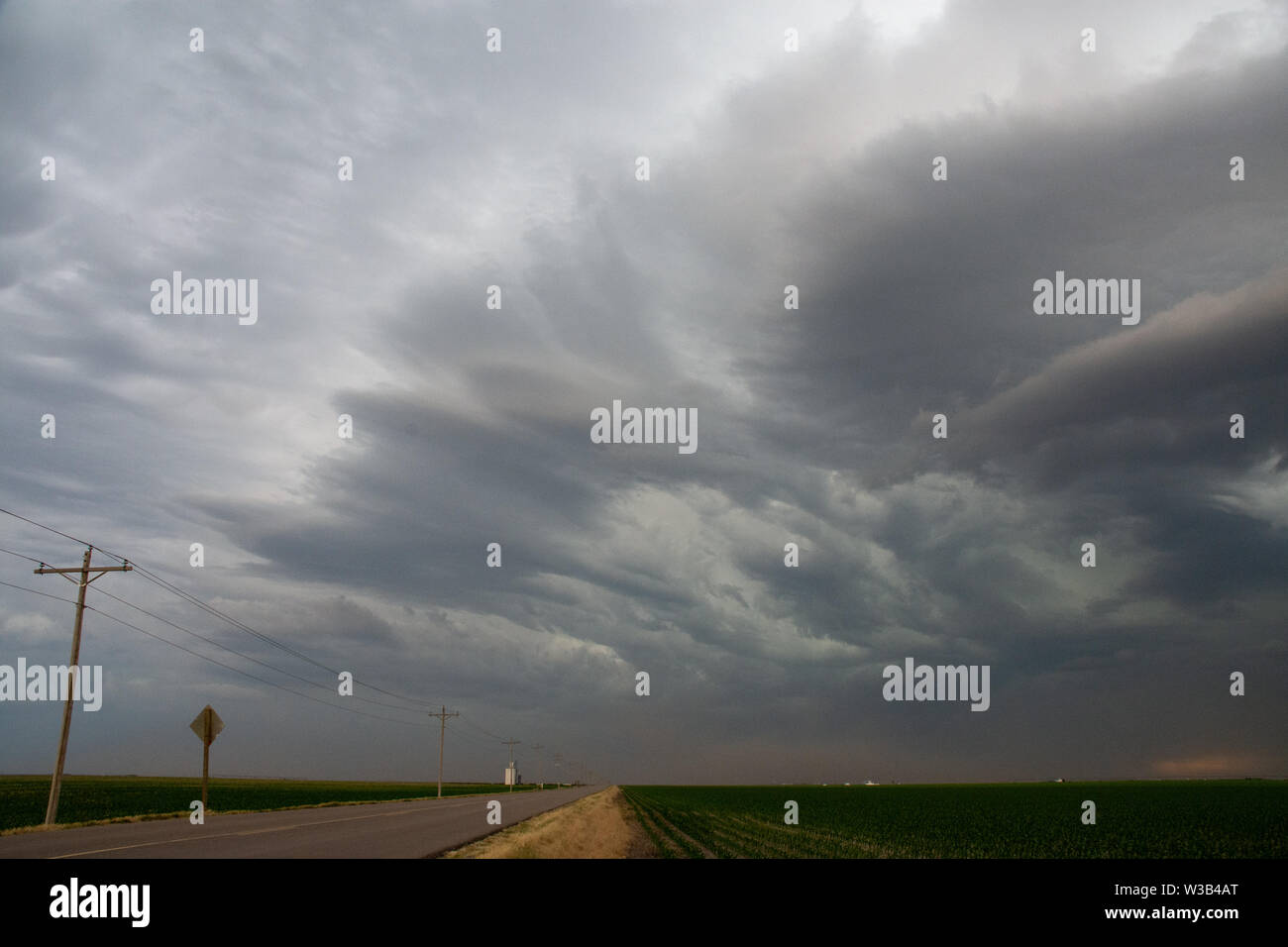 Developing supercell in Kansas, USA Stock Photo - Alamy
