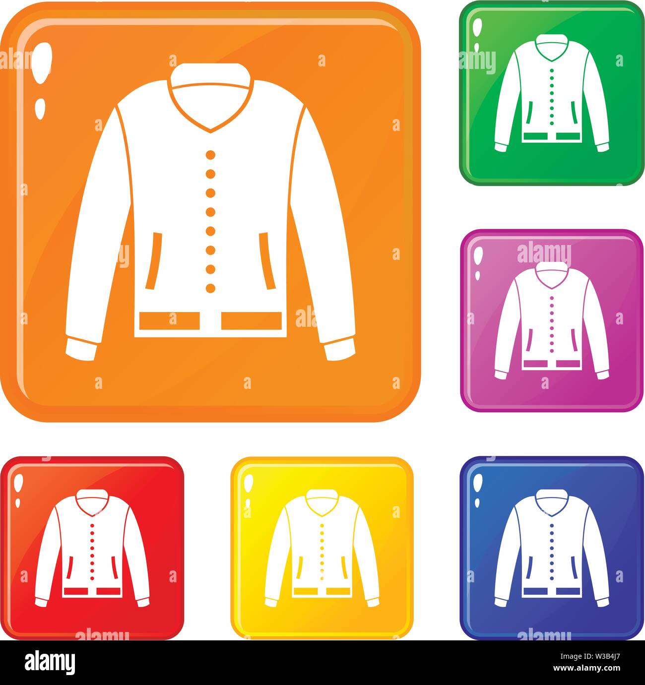 Varsity Jacket Template Cut Out Stock Images And Pictures Alamy