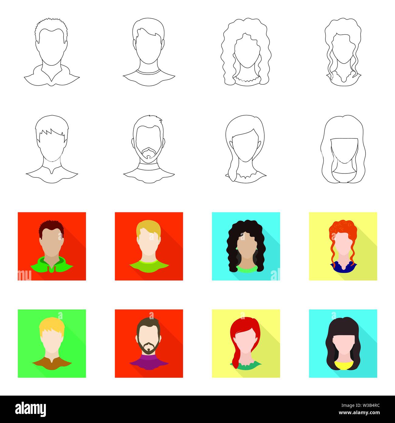 Vector design of professional and photo logo. Collection of ...