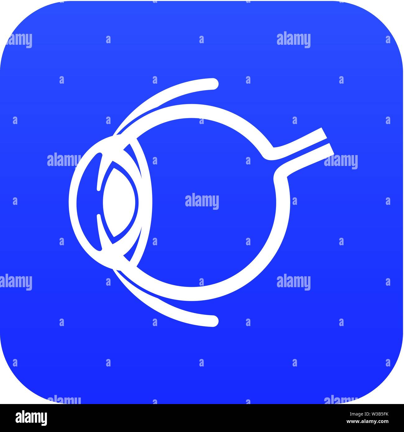 Anatomy of eye icon, simple style Stock Vector Image & Art - Alamy