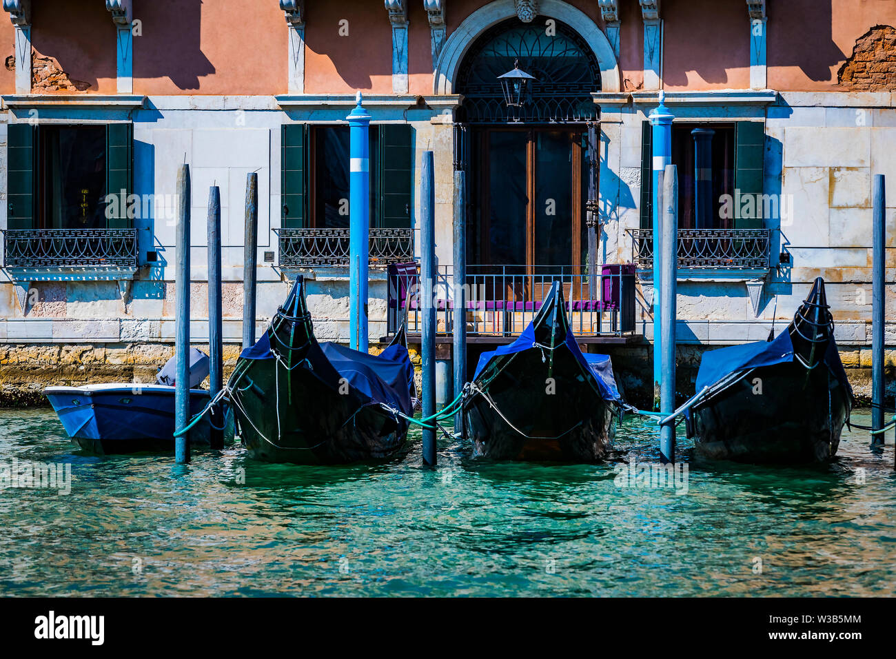 Elements of architecture of houses on the streets of the canals of the ...