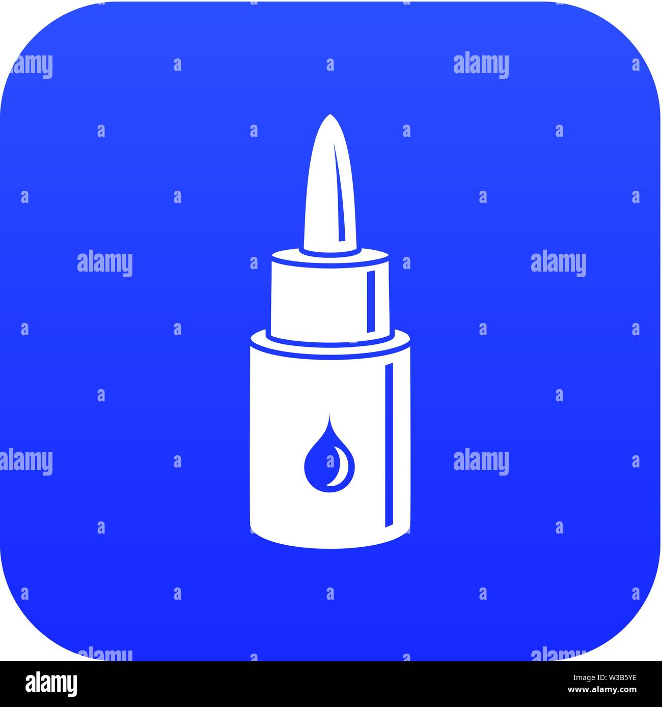Eye drop icon, simple style Stock Vector Image & Art - Alamy