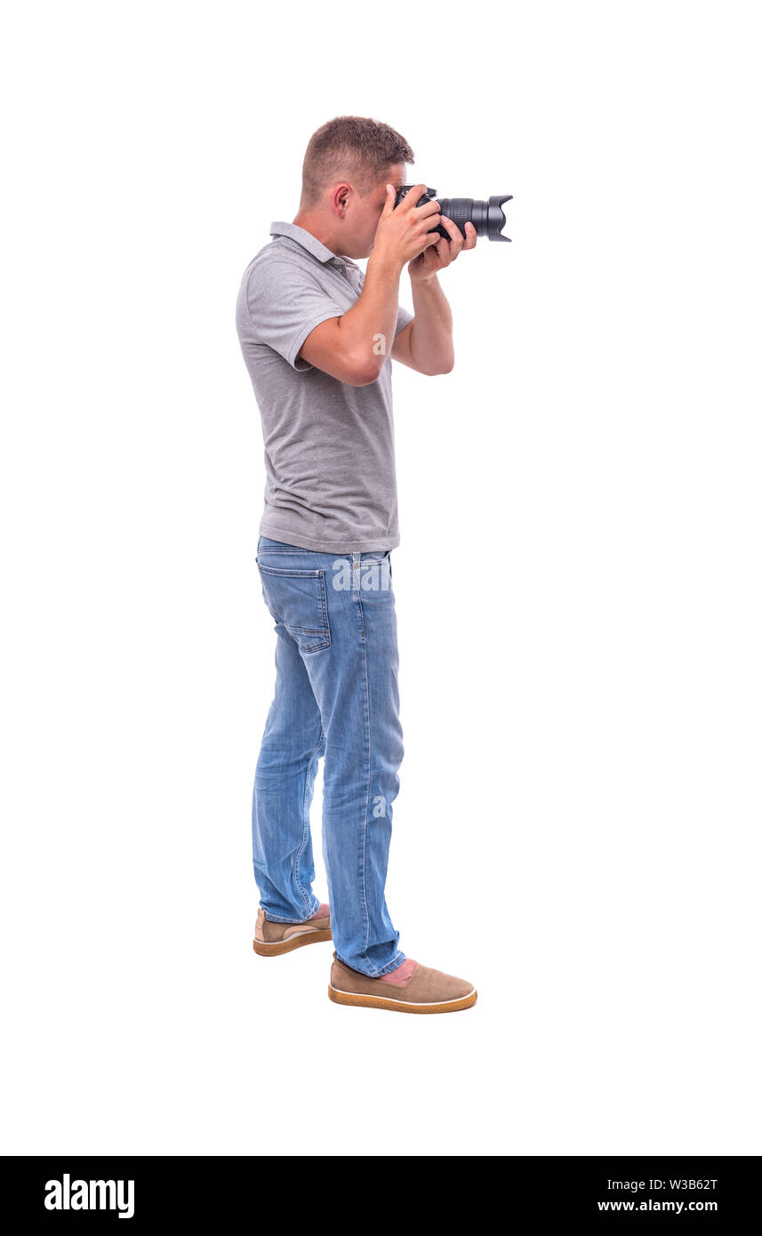 Photographer background Cut Out Stock Images & Pictures - Alamy