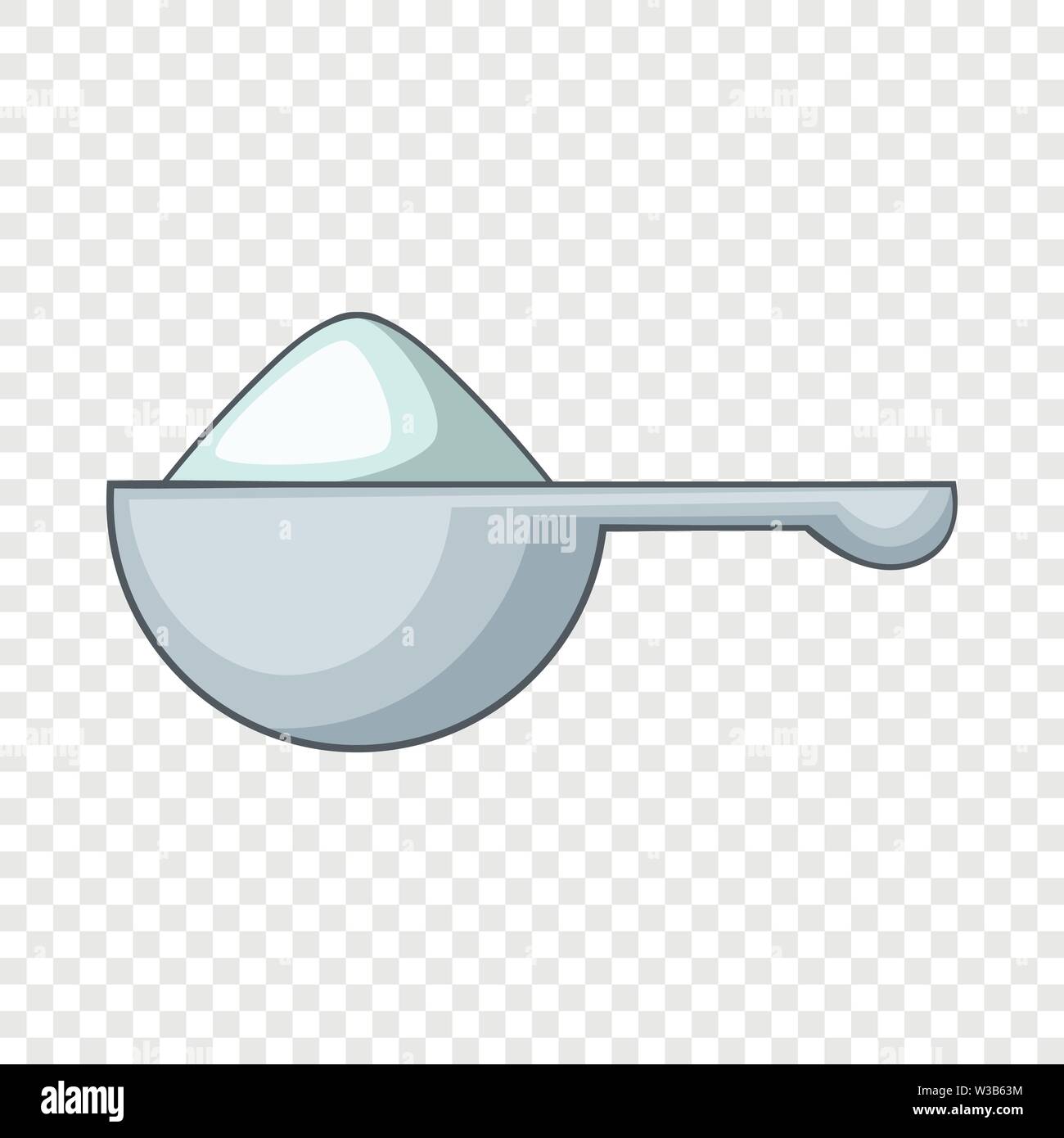 Spoon of washing powder icon, cartoon style Stock Vector Image & Art ...