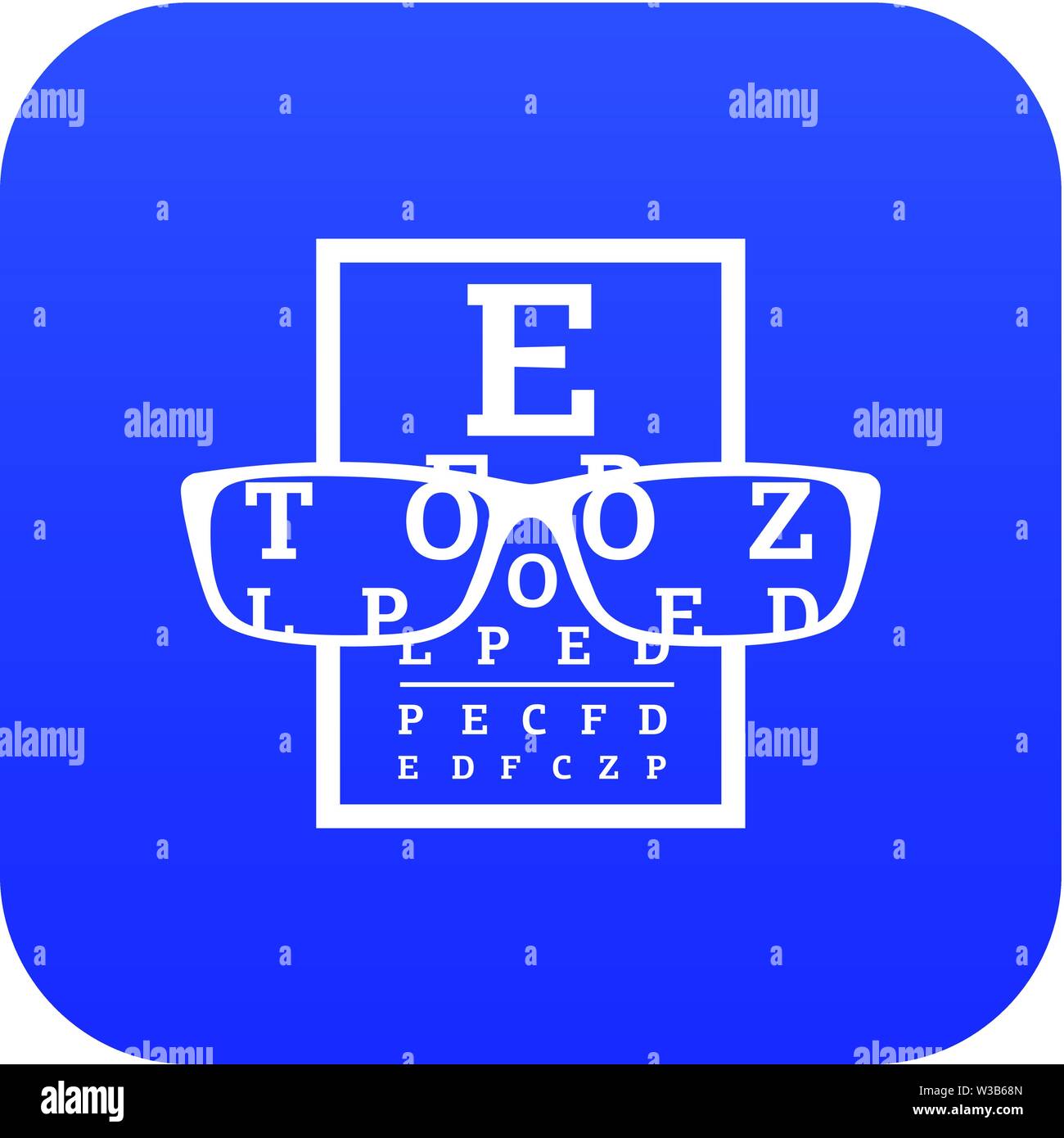 Myopia icon, simple style Stock Vector Image & Art - Alamy