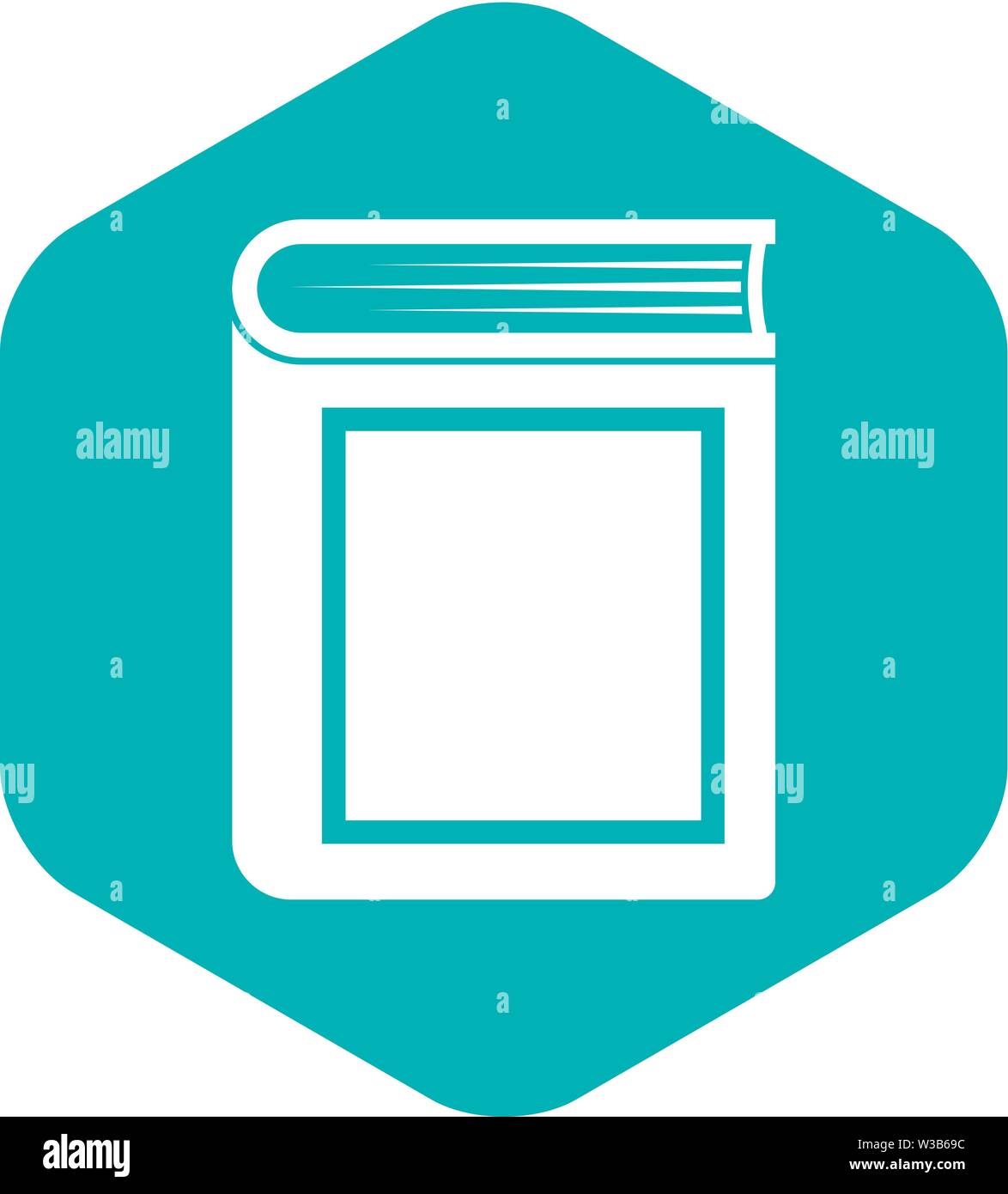 Thick book icon, simple style Stock Vector Image & Art - Alamy