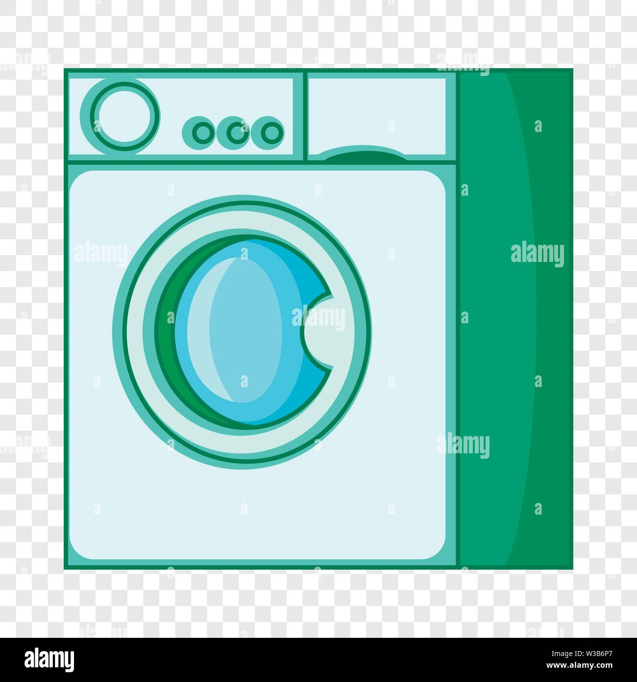 Washing machine icon, cartoon style Stock Vector Image & Art - Alamy