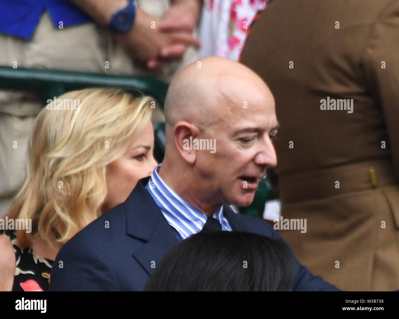 London, UK. 14 July 2019. The Championships Wimbledon 2019 14072019 ...