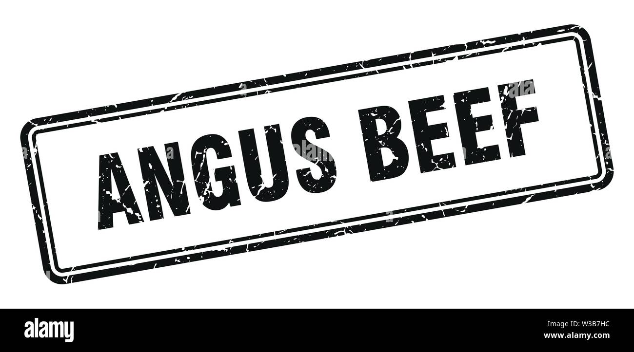 angus beef stamp. angus beef square grunge sign. angus beef Stock ...