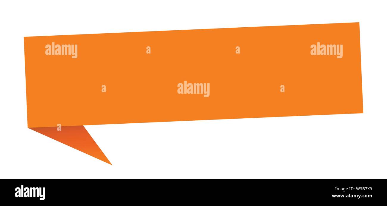 blank speech bubble. blank sign. blank banner Stock Vector Image & Art ...