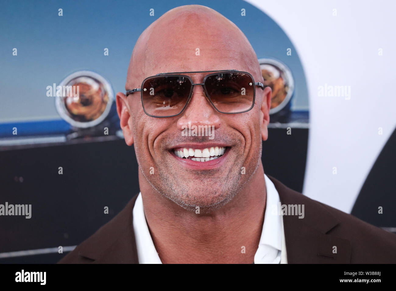 HOLLYWOOD, LOS ANGELES, CALIFORNIA, USA - JULY 13: Actor Dwayne Johnson ...