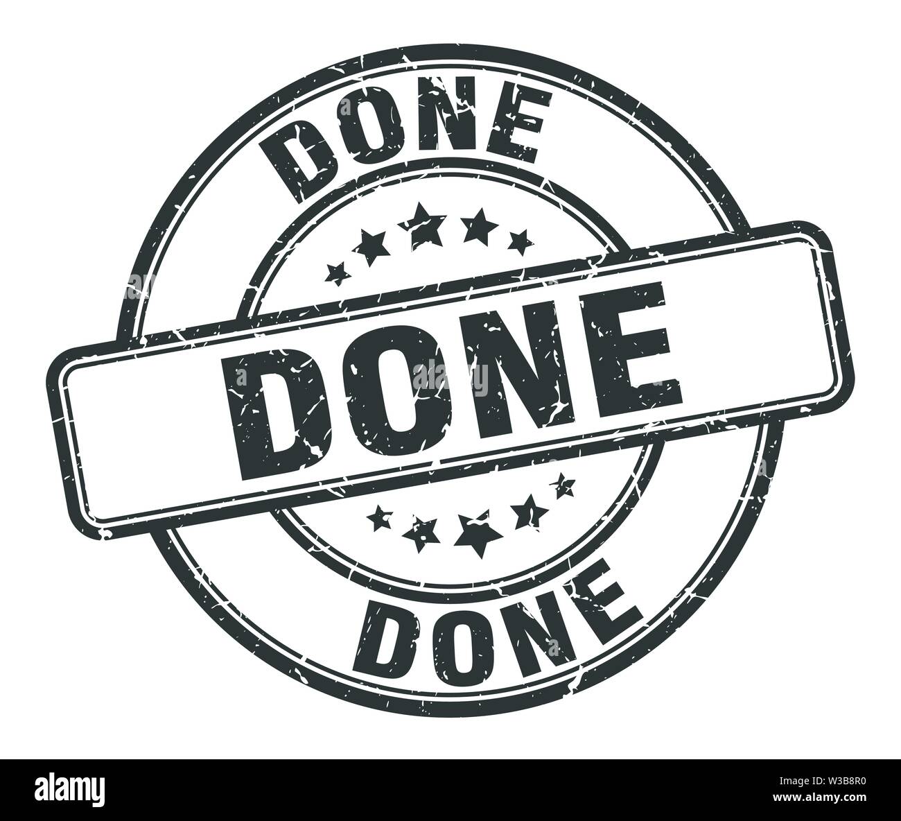 done stamp. done round grunge sign. done Stock Vector Image & Art - Alamy