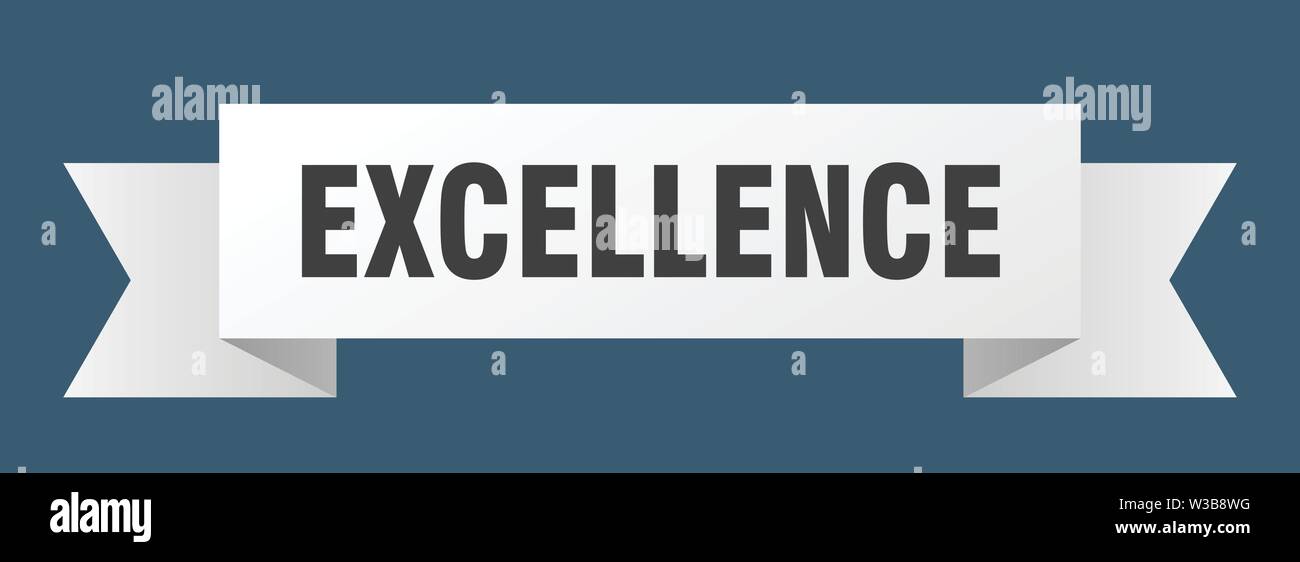 excellence ribbon. excellence isolated sign. excellence banner Stock ...