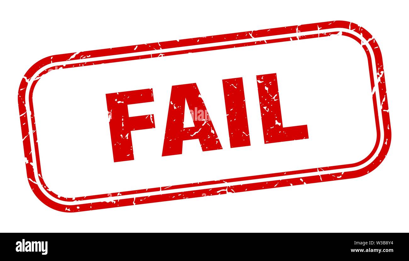 fail stamp. fail square grunge sign. fail Stock Vector Image & Art - Alamy