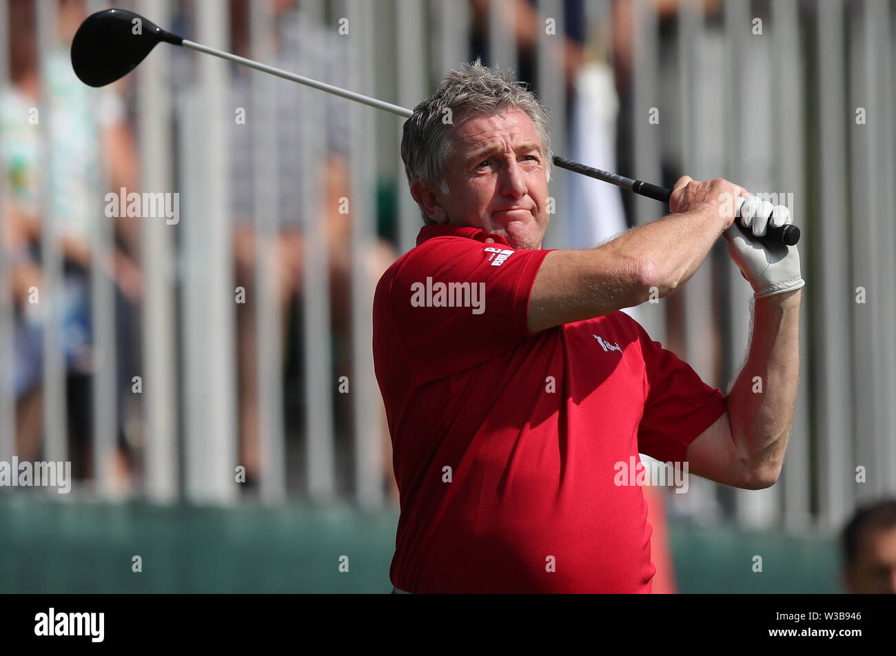 Wales' Jonathan Davies during the Celebrity Cup charity fundraiser golf ...