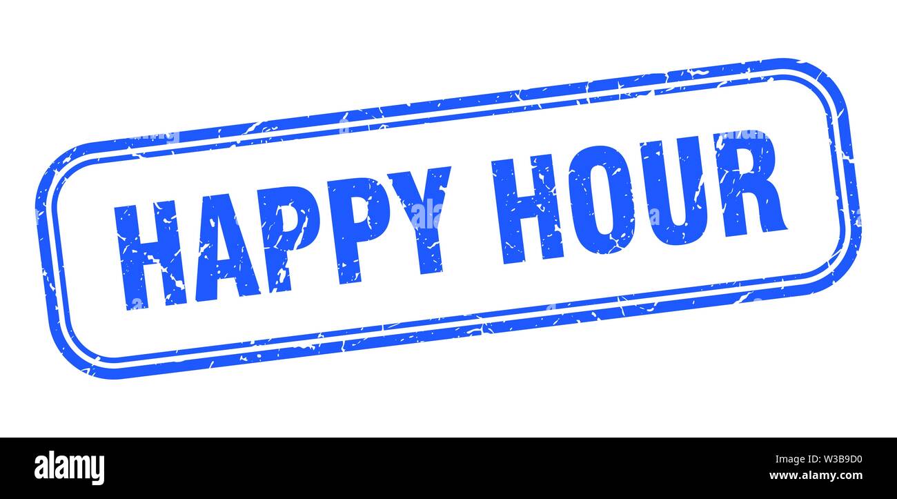 happy hour stamp. happy hour square grunge sign. happy hour Stock ...