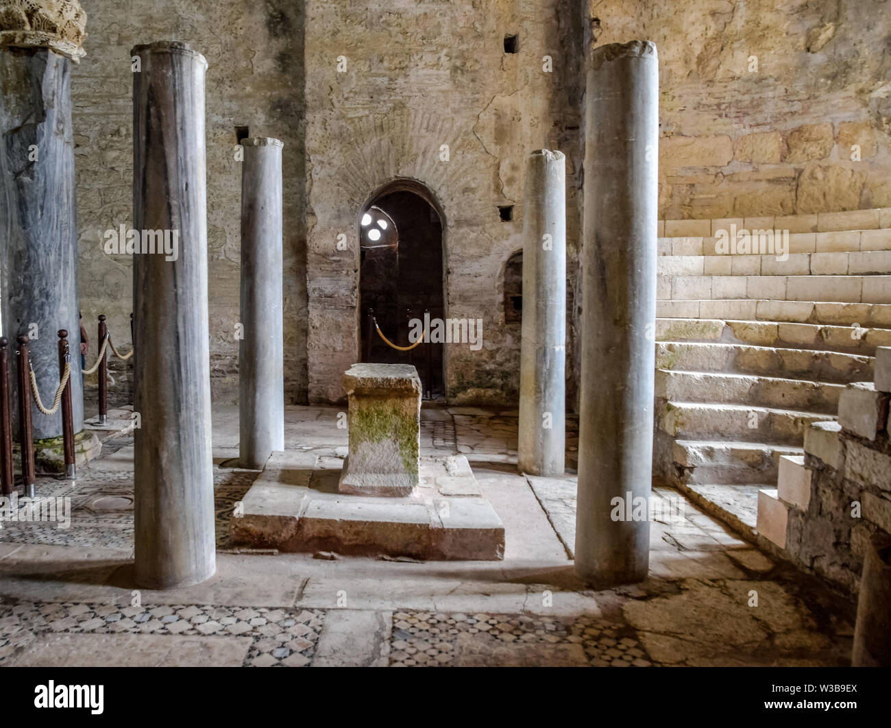 Altar of the Church of St. Nicholas the Baptist miracle worker in Demre ...