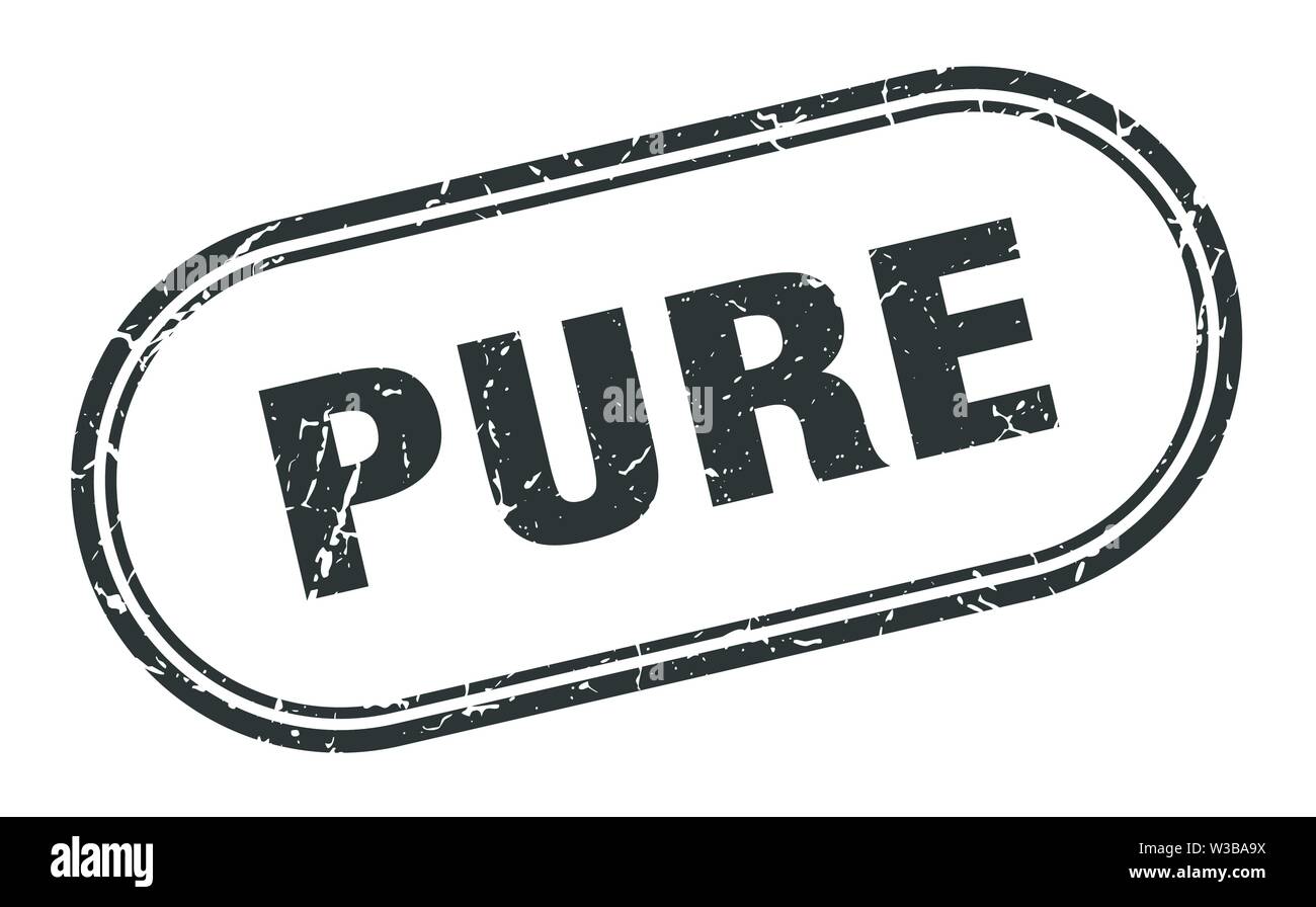 pure stamp. pure square grunge sign. pure Stock Vector Image & Art - Alamy