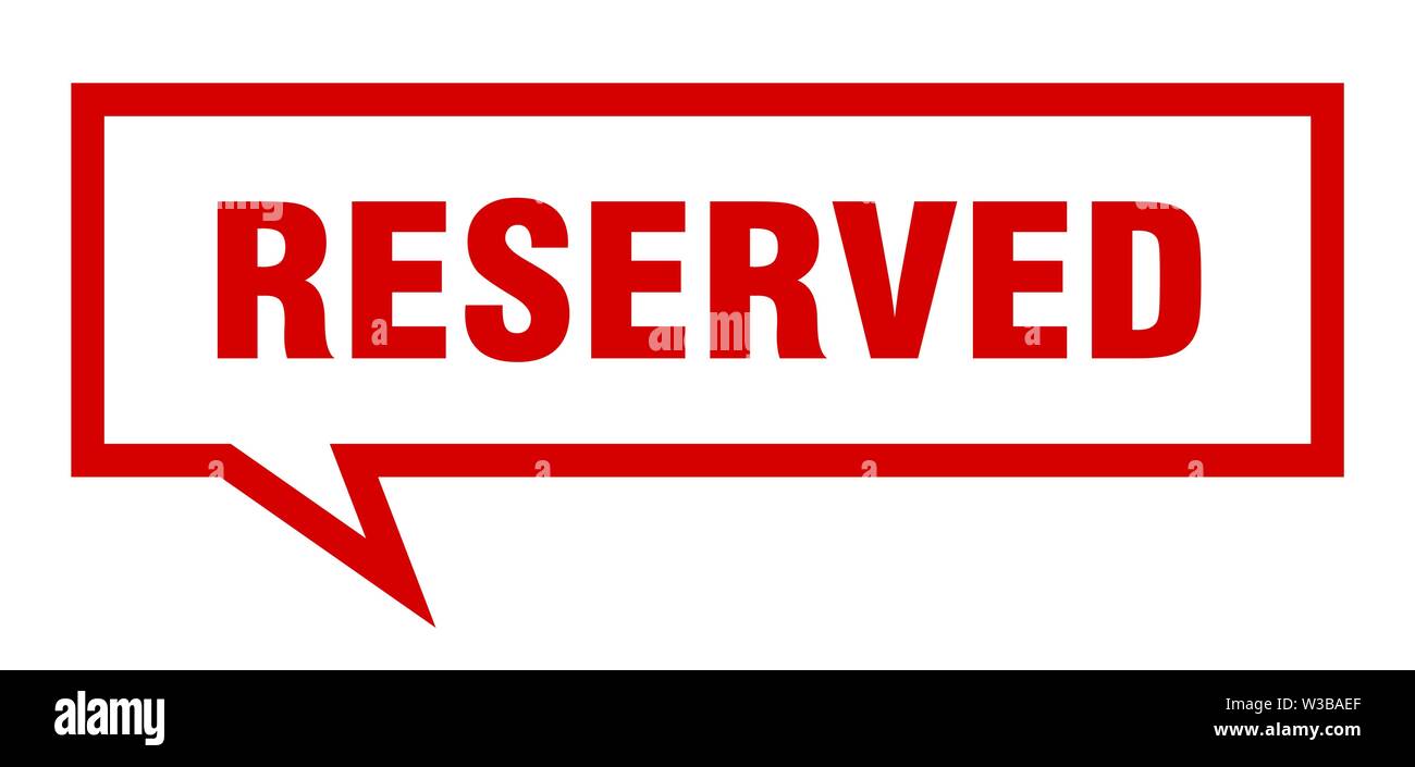 Reserved word background Stock Vector Images - Alamy