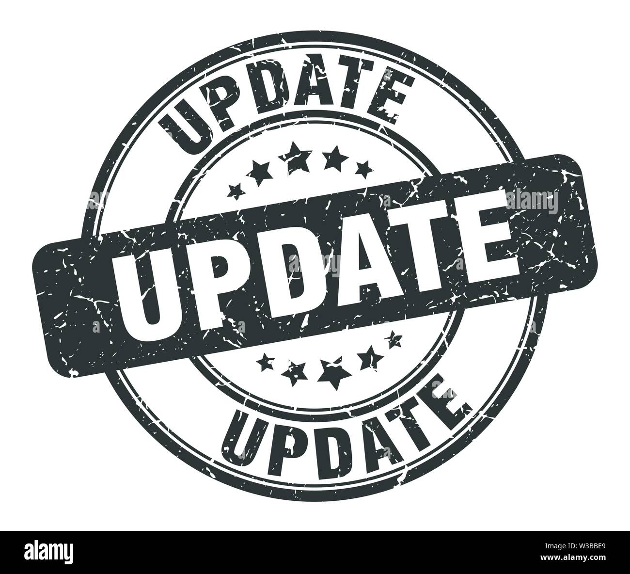 update stamp. update round grunge sign. update Stock Vector Image & Art ...
