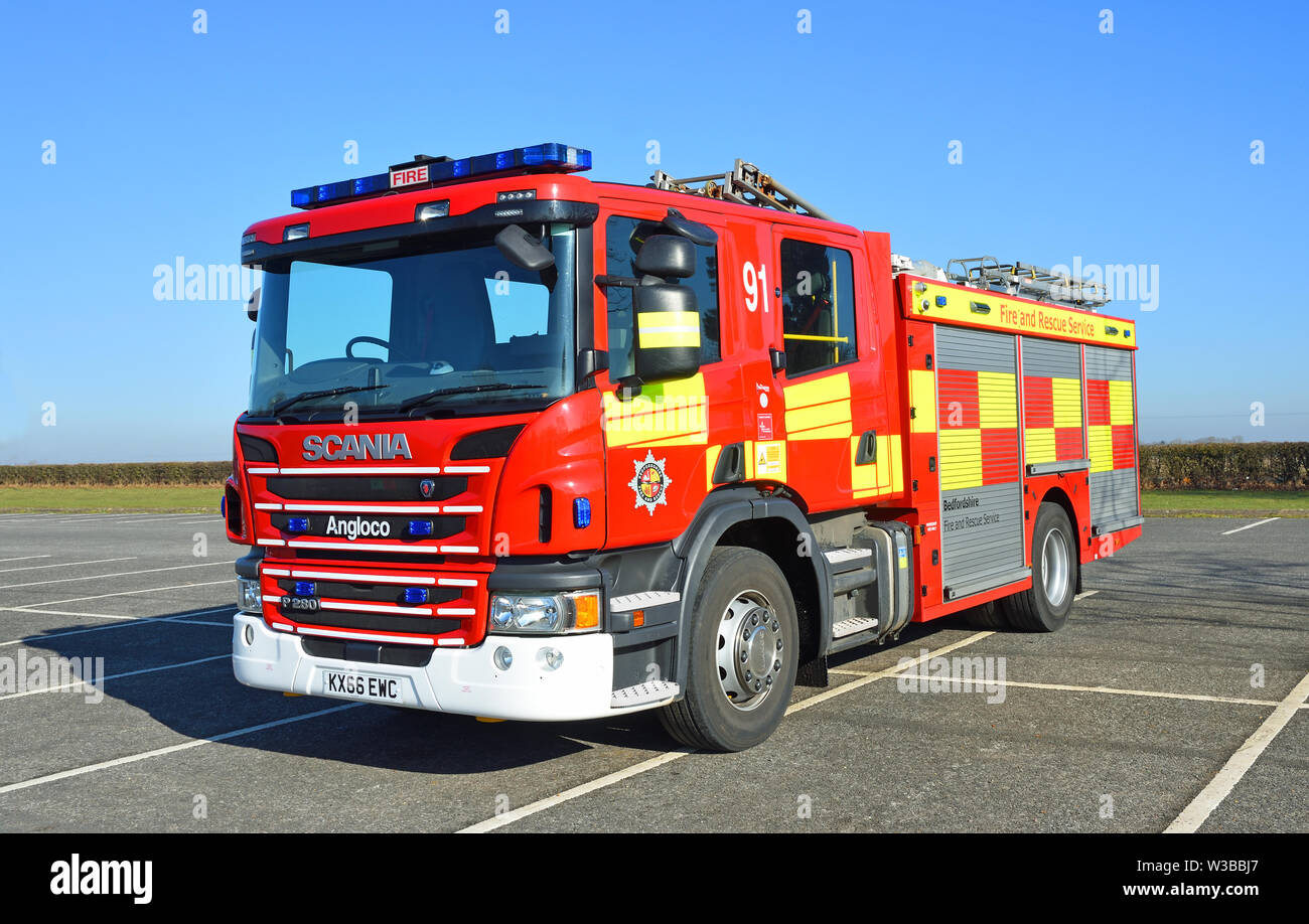 Scania fire engine hi-res stock photography and images - Alamy