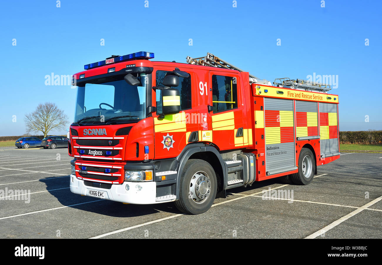 Scania fire engine hi-res stock photography and images - Alamy