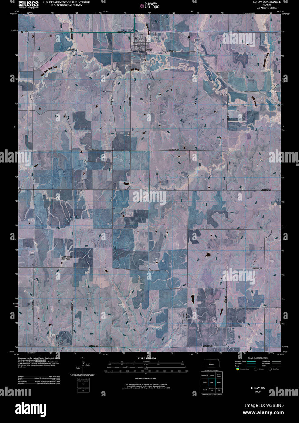 Map of luray hi-res stock photography and images - Alamy