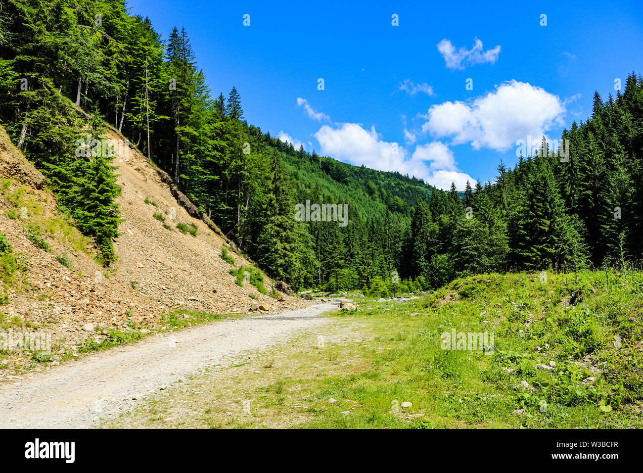 Landscape photo of Iezer Mountains in Romania Stock Photo - Alamy