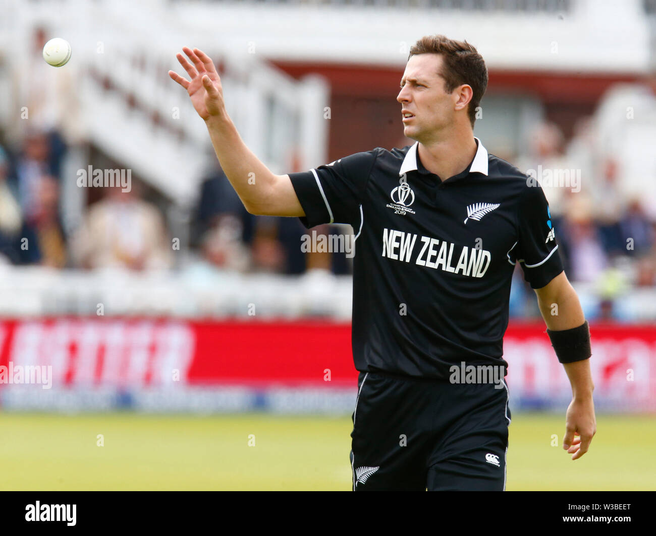 London, UK. 14th July, 2019. LONDON, ENGLAND. JULY 14: Matt Henry of ...