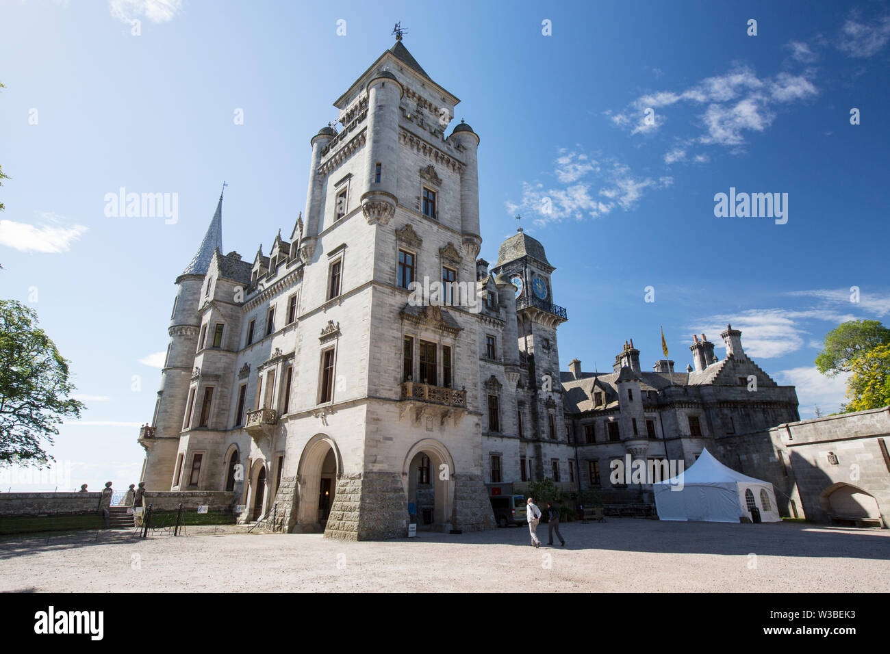 Dunrobin Castle, Brora, Sutherland, Scotland, UK Stock Photo - Alamy