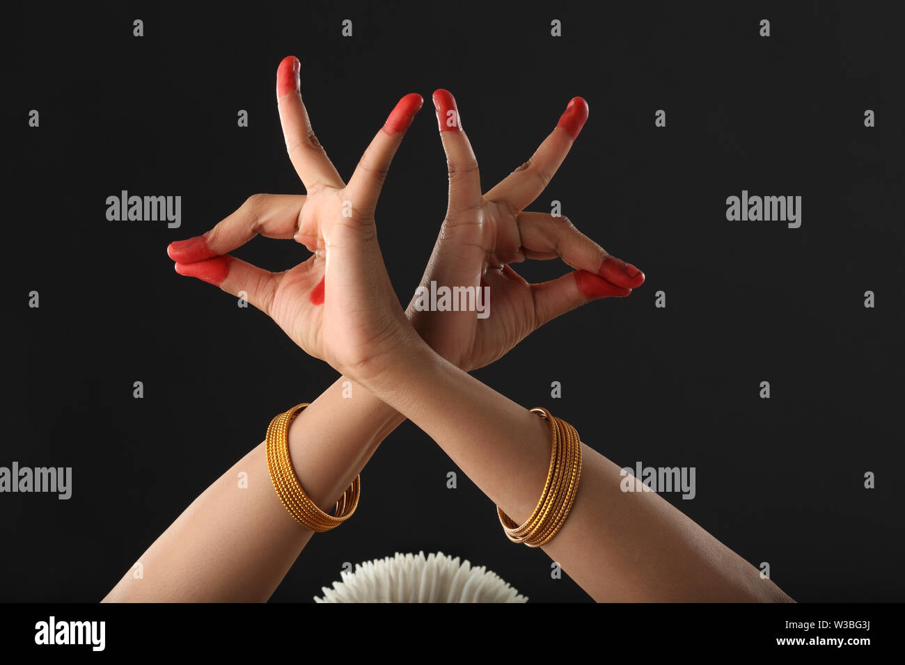 Bharatanatyam hand mudras hi-res stock photography and images - Alamy