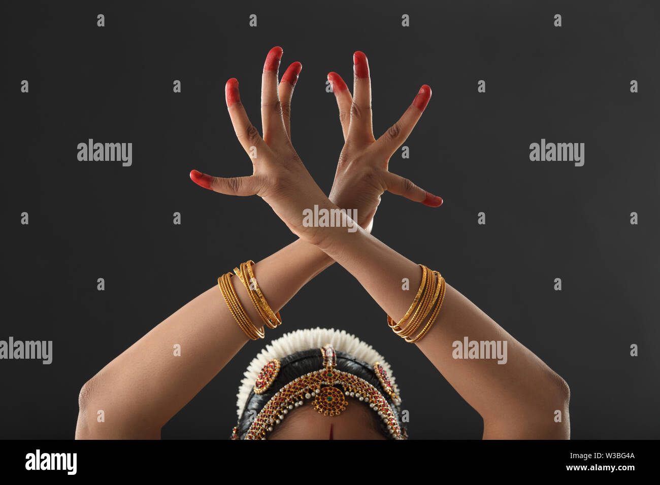 Samyuta mudra hi-res stock photography and images - Alamy