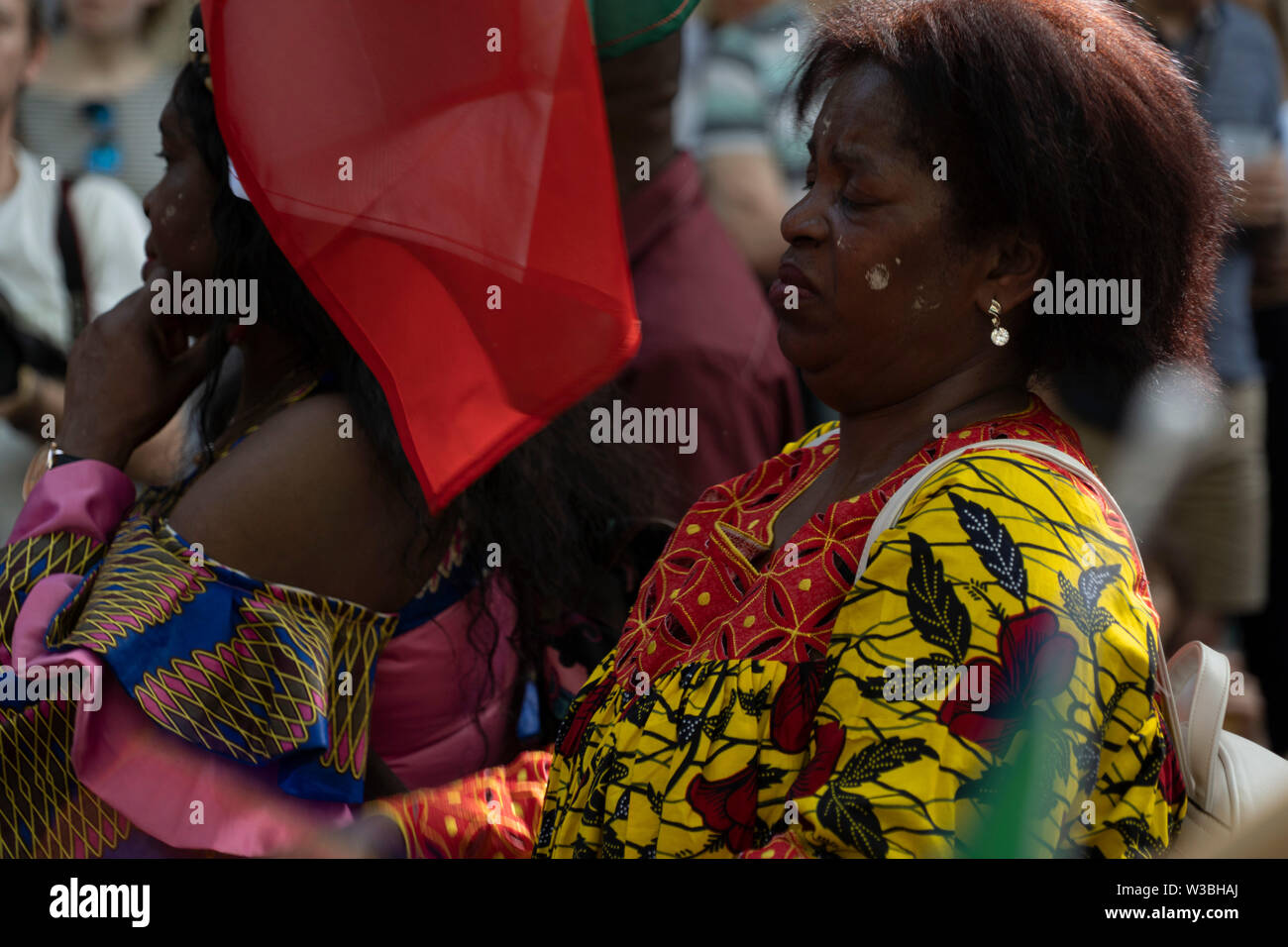 Hari krishna parade hi-res stock photography and images - Alamy