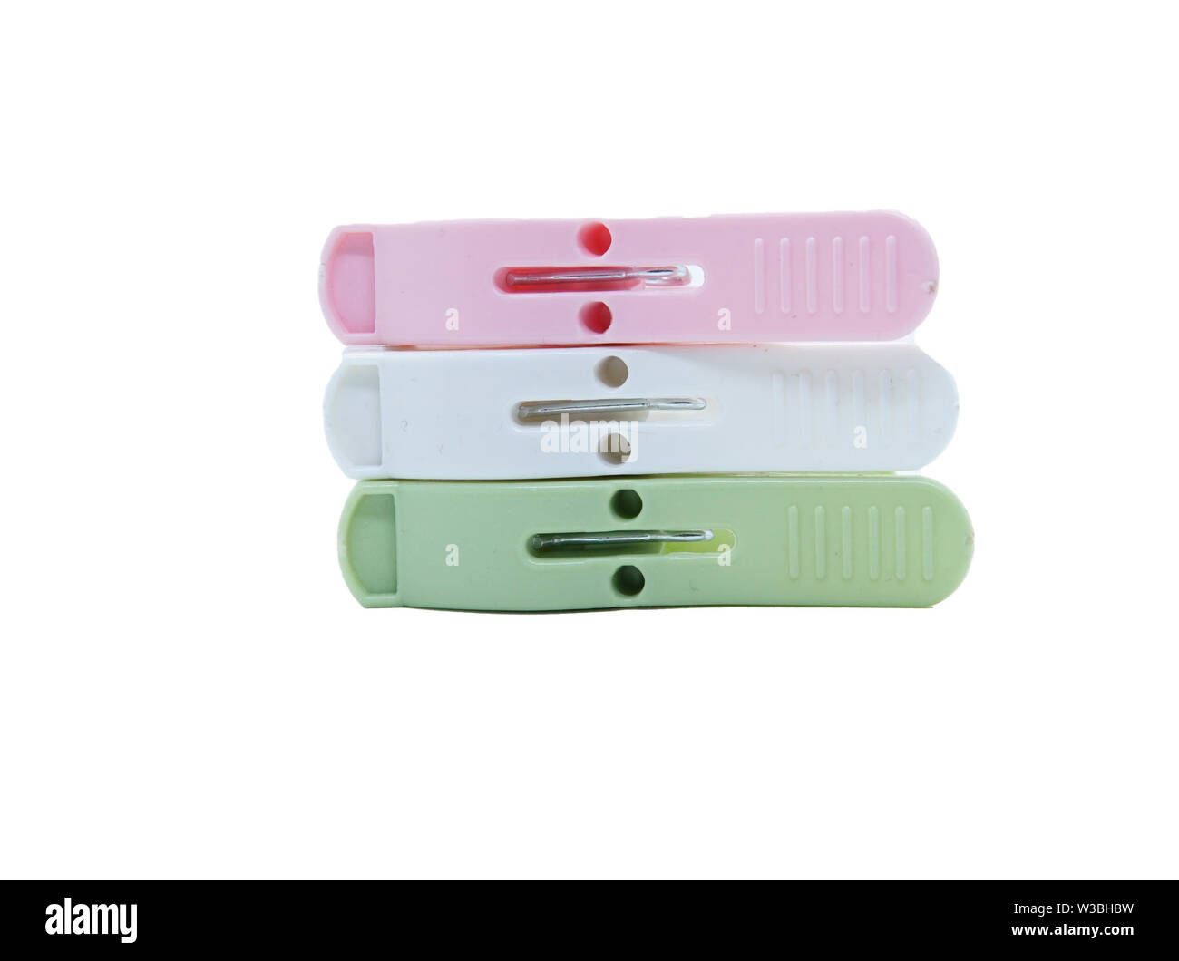 color plastic clothes pin for drying clothes Stock Photo - Alamy