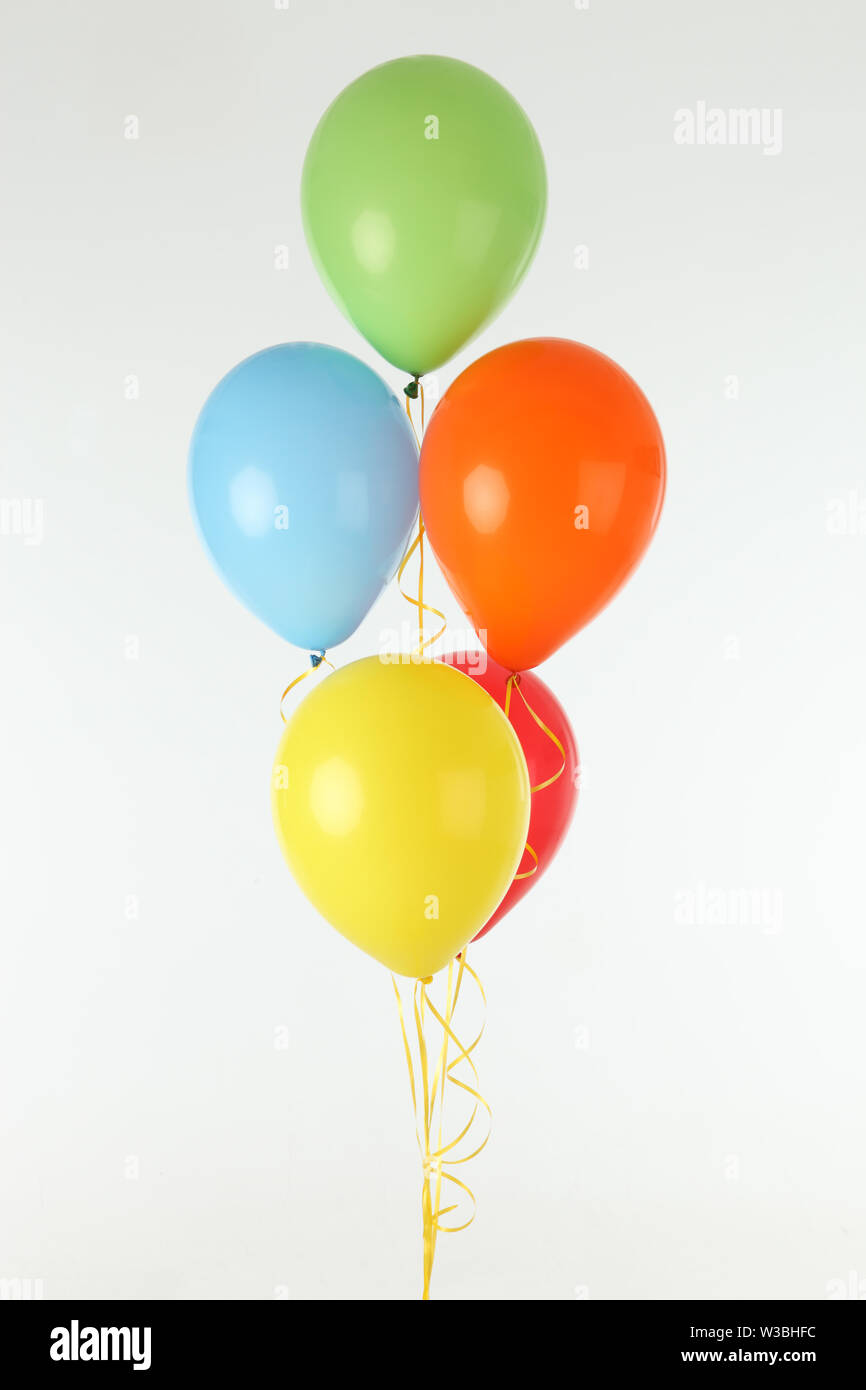 Bunch of balloons Stock Photo - Alamy