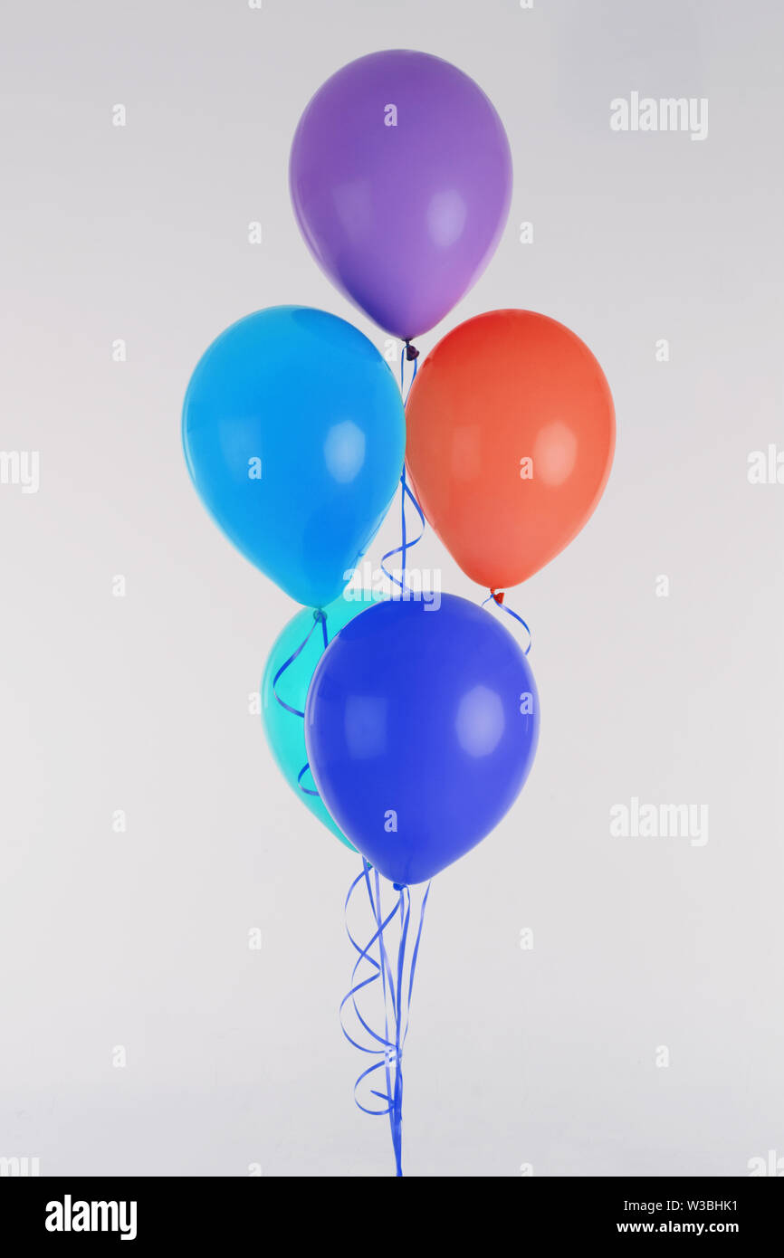Bunch of balloons Stock Photo - Alamy