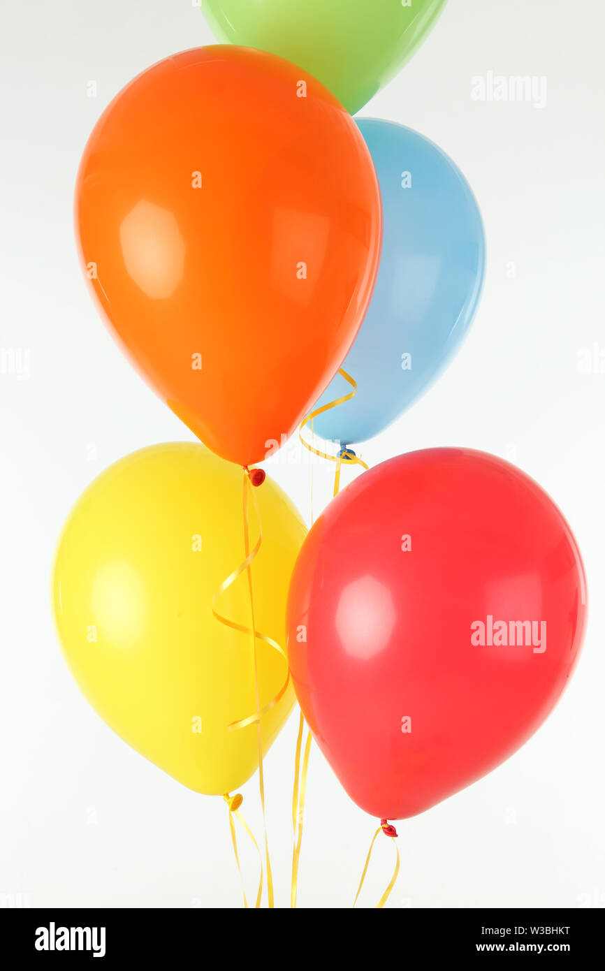 Bunch of balloons Stock Photo - Alamy