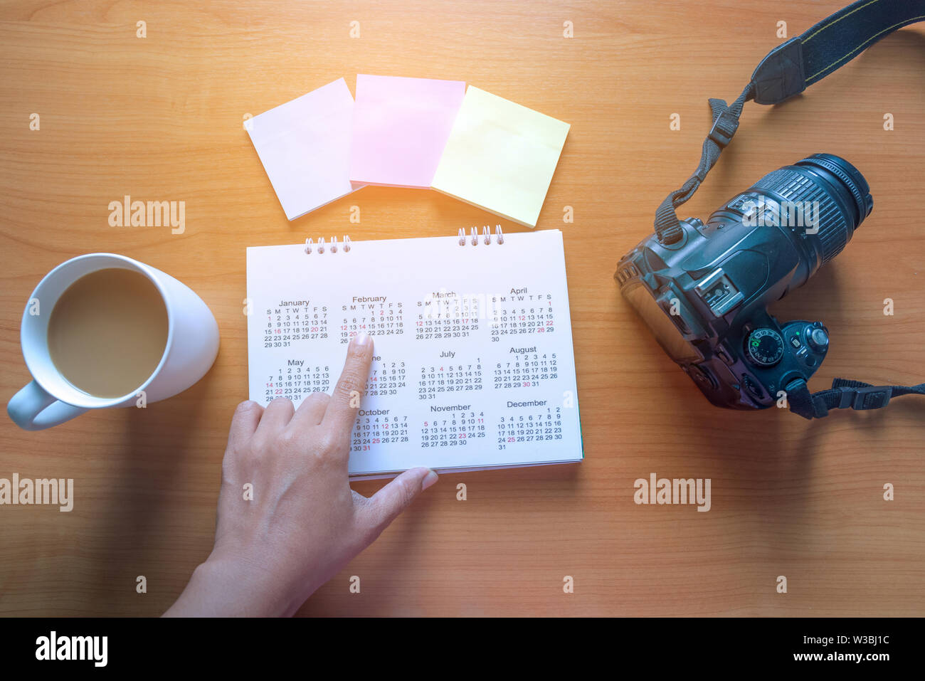 Month calendar note hi-res stock photography and images - Alamy