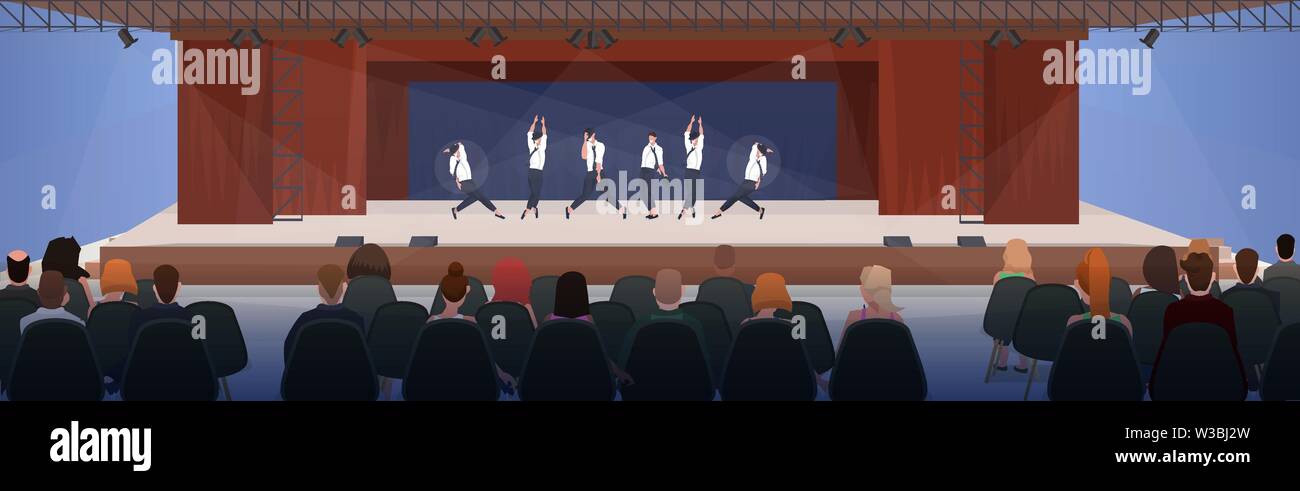 Dancer hall Stock Vector Images - Alamy